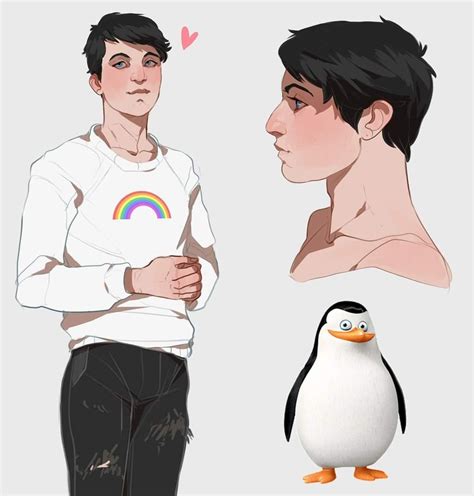 Dreamworks Characters Penguins Of Madagascar Cartoon As Anime