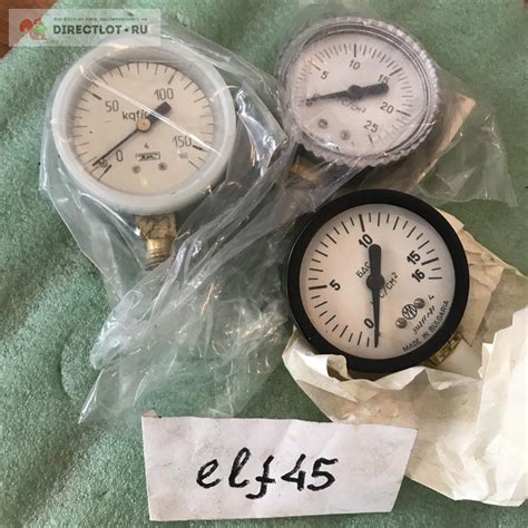 Набор манометров из трех штук купить в Кургане цена 360 Р на Directlot Ru Инструмент