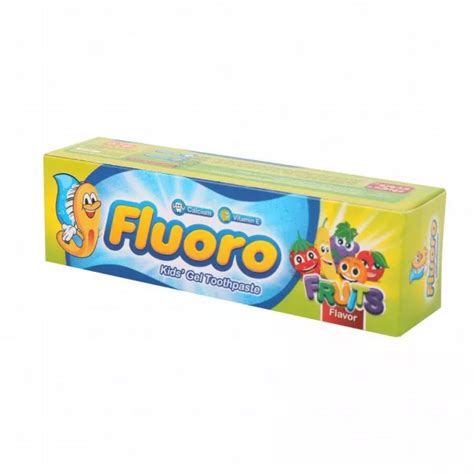 فلورو معجون اسنان اطفال بالفواكه 50جم