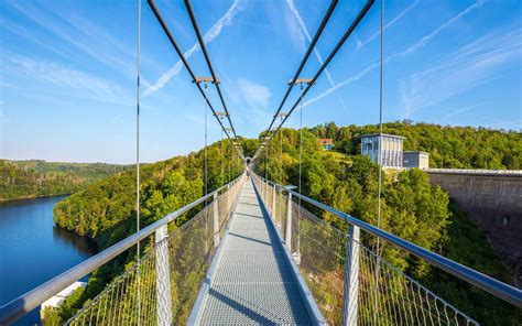 하르츠 국립공원 작센안할트 현수교 Bing 4k시사