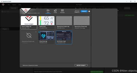 LVGL软件学习SquareLine Studio CSDN博客