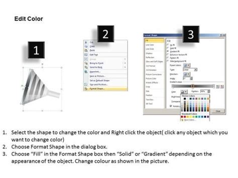 Step Funnel Diagram PowerPoint Templates