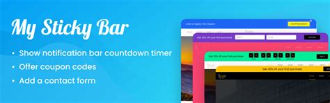 Floating Notification Bar