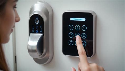 Premium Photo A Hand Is Pressing A Button On A Wall With A Button