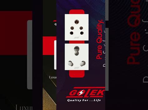 Electric Socket Modular 16A Heavy Duty Socket With Sutter 2M Manufacturer From Rajkot