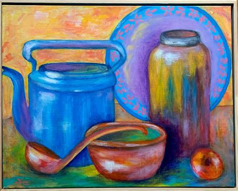 Colour In The Kitchen By Irena A James Artwestgallery