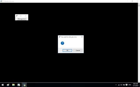 Python Program To Basic Click Using The Python Language Tkinter