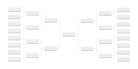 29개 팀을 위한 벡터 토너먼트 대진표 템플릿 빈 대괄호 템플릿입니다 0명에 대한 스톡 벡터 아트 및 기타 이미지 0명 Championship 경쟁 Istock