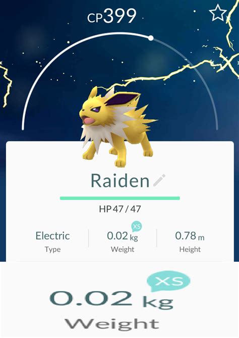 Lightest Jolteon Ever Pokémon Go Know Your Meme