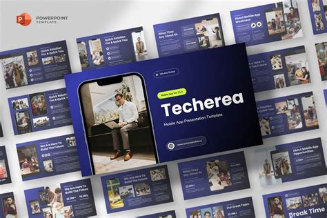 Mobile App Powerpoint Template