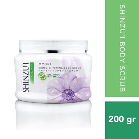 Jual Shinzui Body Scrub Shinzui Scrub 200 Gr Shinzui Lightening Scrub Matsu Shinzui Lulur