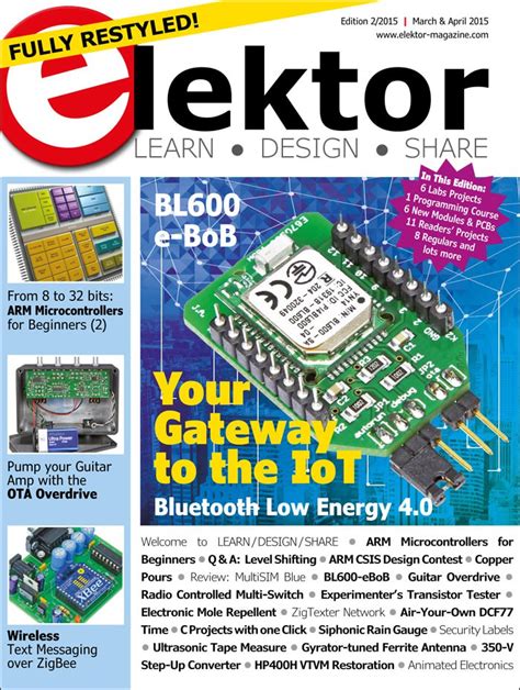 Pololu Free Elektor Magazine March April 2015
