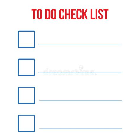 Notepad Ticks Stock Vector Illustration Of Reading Application 31825346