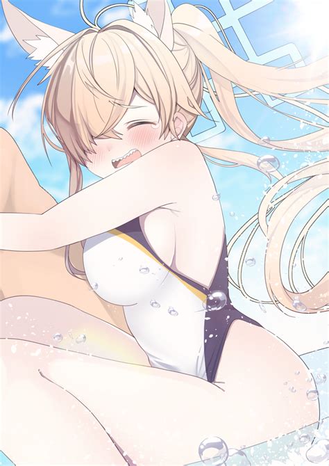 Haruta Kanna Blue Archive Kanna Swimsuit Blue Archive Blue Archive Absurdres