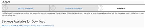 Panduan Backup Di Cpanel Panduan Knowledgebase Hostingan