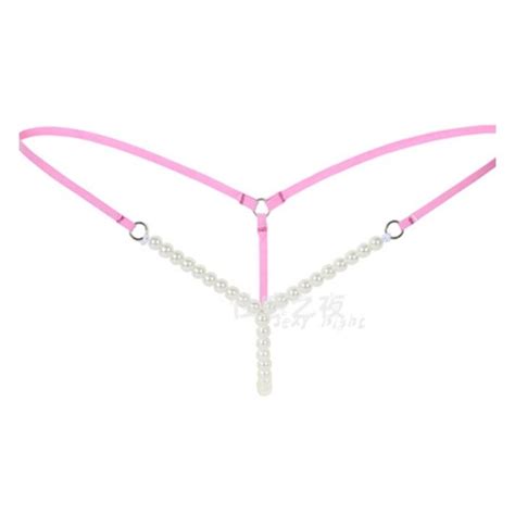 《c390》性感~珍珠丁字褲 Yahoo奇摩拍賣