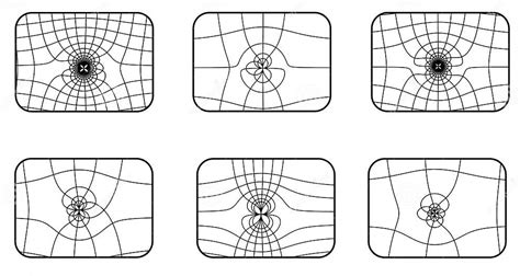Visualization Of Implicit Plane Curves Vector Design Of Electromagnetic Field Curvature Lines