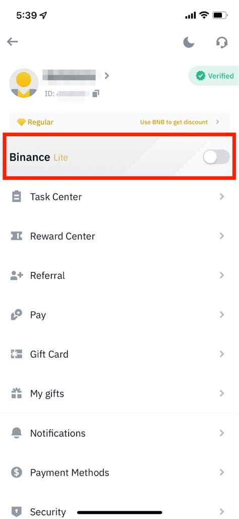 How To Sell Cryptocurrency Via P2p Trading On Binance Lite Binance