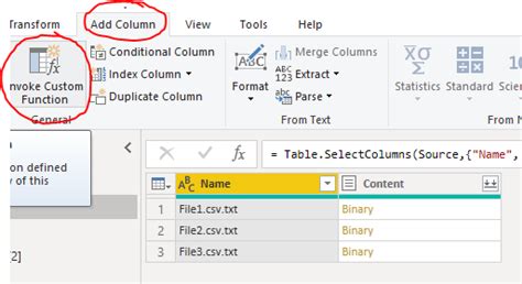solved get data from folder and append microsoft fabric community