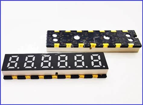 6 Mm Seven Segment Led Display 1C A RED GREEN BLUE WHITE At Rs 6 00 Piece In Mumbai