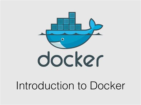 Docker 101 Introduction To Docker