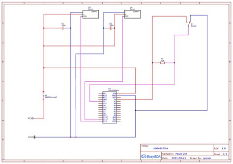 Schematic For My Useless Box First Project General Electronics Arduino Forum
