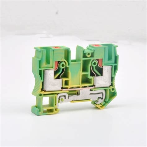Push In Phoenix Universal Terminal Block Connector Electric Rail Mounted DIN Rail Earth Terminal