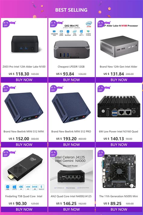 J4125 Aes In Fanless Mini Pc Quad Core 4 Lan Ports Gigabit Ethernet
