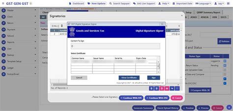 how to file gstr 1 form via gen gst software v2 0 java secured