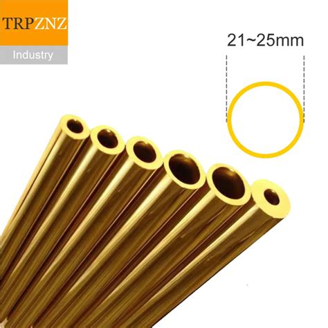 동파이프 구리 환경 친화적 황동 튜브 외경 21mm 25mm 얇고 두꺼운 벽 H62 티몬