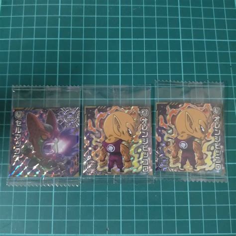 【未使用】ドラゴンボール超戦士シールウエハース超アルティメットスパーキング Gr セルマックス オレンジピッコロの落札情報詳細 ヤフオク