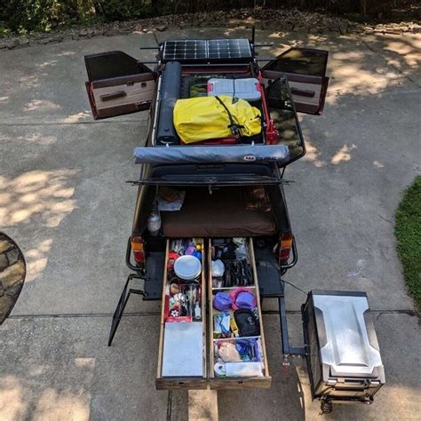 Truck Bed Camper Interior Organization And Space Saving Storage Ideas