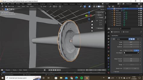 screw modifier is not working properly how do i fix this r blenderhelp