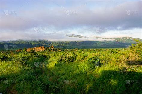 国家公园察沃东察沃西和安博塞利的风景