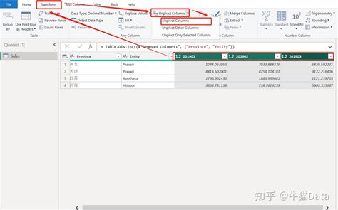 Power Bi 5分钟学习power Bi逆透视 知乎