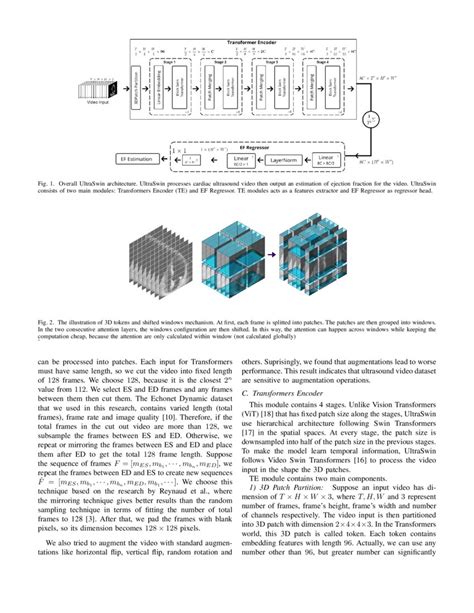 Hierarchical Vision Transformers For Cardiac Ejection Fraction Estimation Deepai
