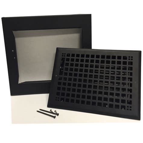 Installerstore Gravity Baseboard Registers Black Gravity Baseboard