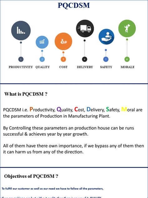 Pqcdsm Pdf Safety Turnover Employment