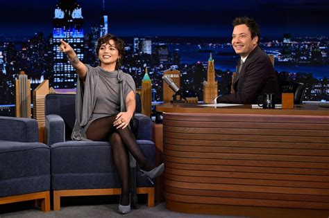 Isabela Merced Appearing On The Tonight Show Starring Jimmy Fallon 20 05 2025 Stockings
