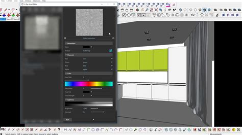 Sketchup V Ray Настройка материалов в сцене Эскизный рендер за 30 минут Youtube