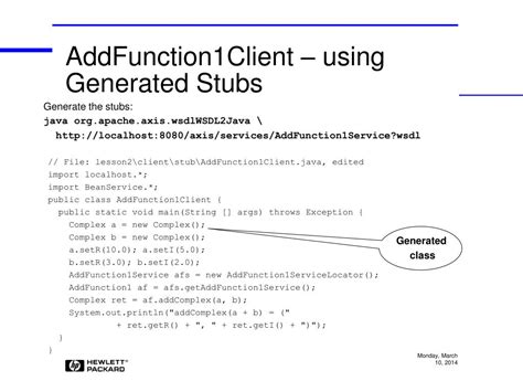Ppt Web Services With Jax Rpc And Apache Axis Powerpoint Presentation Id156913