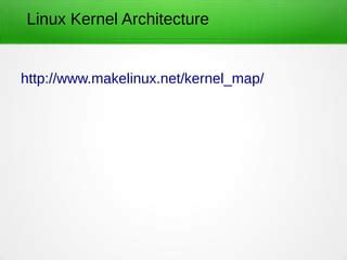 Linux Internals Kernel Core ODP Operating Systems Computer Software And Applications