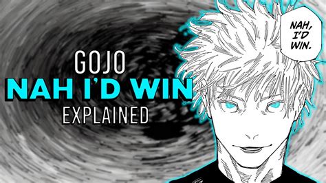 Nah Id Win Meaning Jujutsu Kaisen Explained Youtube