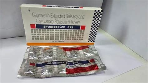 Cephalexin Extended Release And Clavulanate Potassium Tablets At ₹ 280