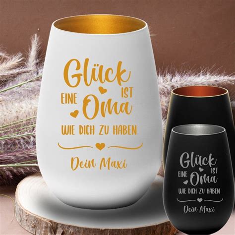 Windlicht Für Oma Glück Ist Eine Oma Wie Dich Zu Haben Mit Etsy