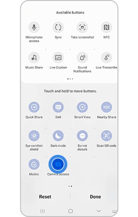 How To Add Or Remove Buttons From Quick Settings P Samsung Members