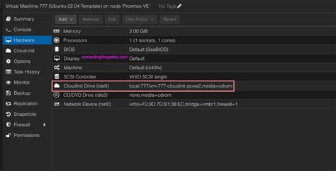 creating ubuntu and debian os template on proxmox ve computingforgeeks