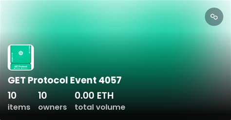 Get Protocol Event 4057 Collection Opensea