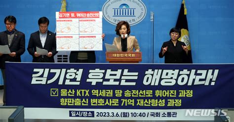 민주 김기현 땅투기 의혹에 71억 재산 형성 과정 해명하라 공감언론 뉴시스통신사