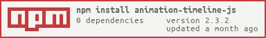 GitHub Zhangqm Js Animation Timeline Control Pure Javascript Html Implementation Of The